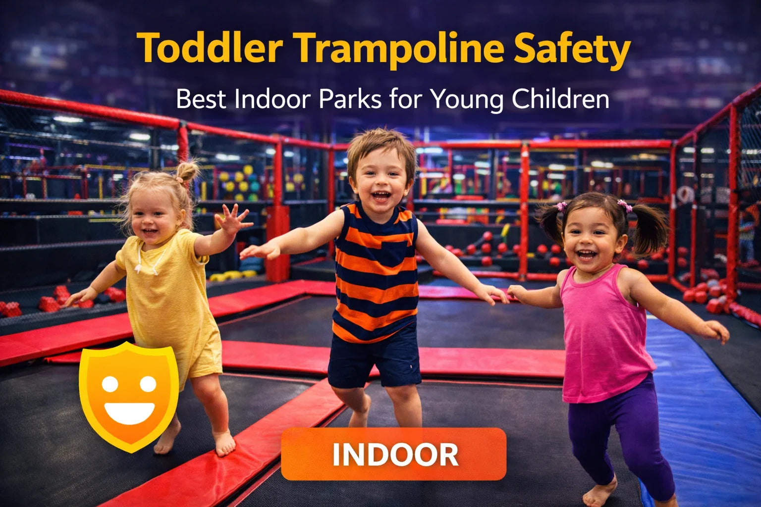 Toddler Trampoline Safety: Best Indoor Parks for Young Children – Jump ...